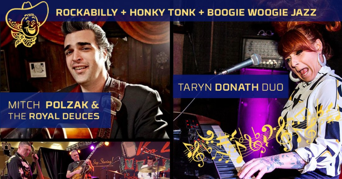 Mitch Polzak & The Royal Deuces + Taryn Donath Duo [Rockabilly ...