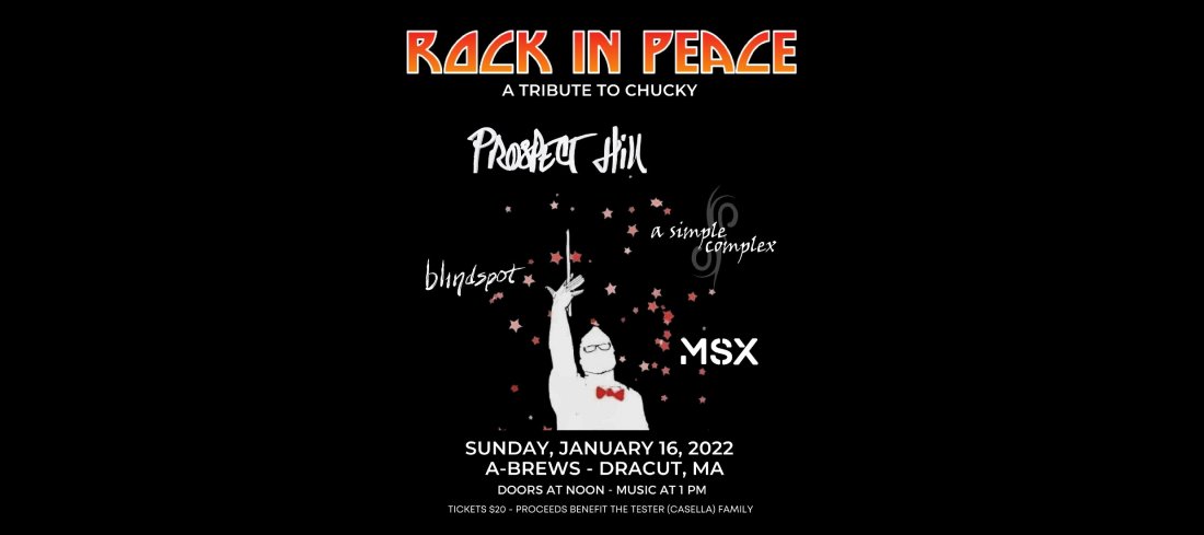 Rock In Peace - A Tribute To Chucky Tester, A-Brews Tap and Grill ...