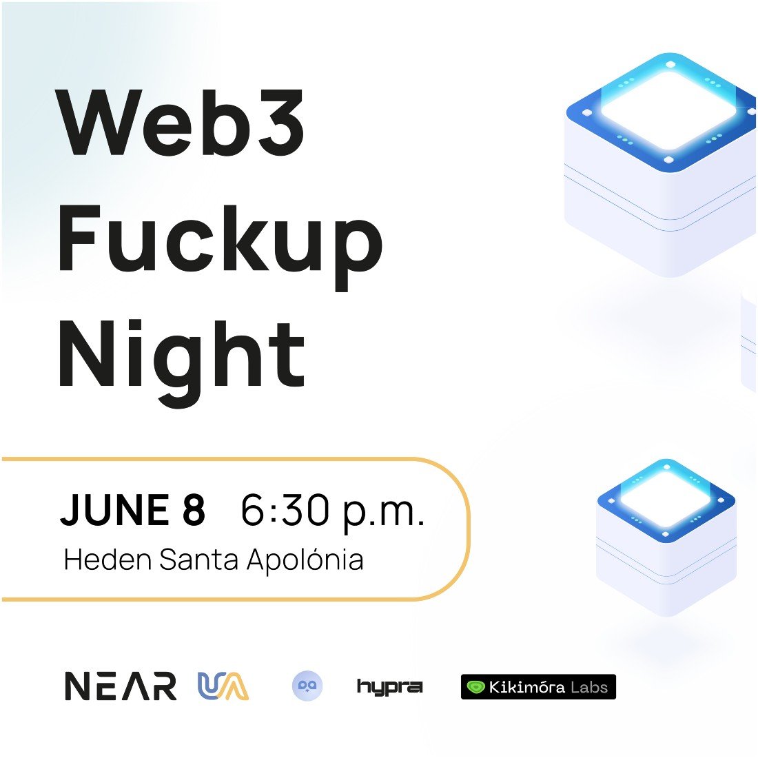 Web3 FuckUp Night by NEAR UA Tickets, Heden Santa Apolónia, Lisbon, 8 ...