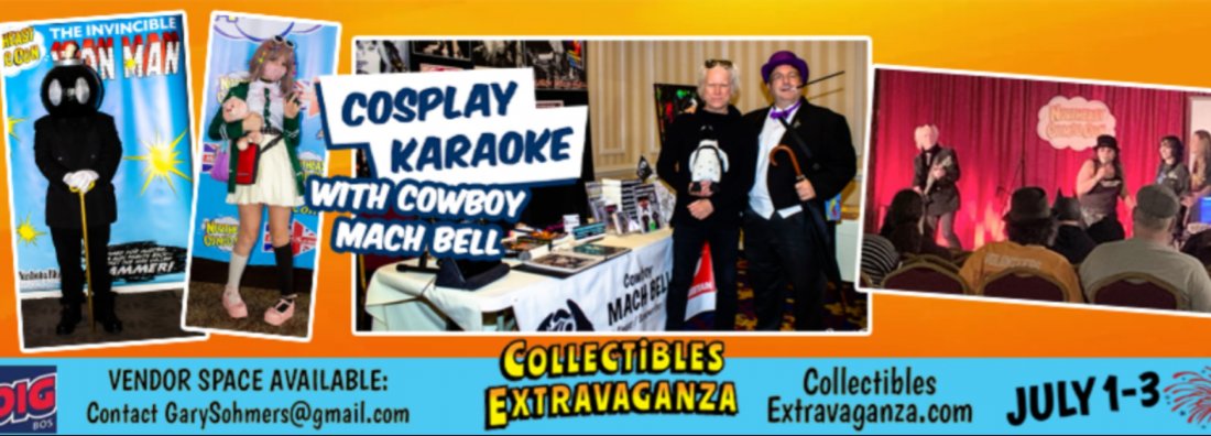Legendary Rock Star Cowboy Mach Bell Hosts Cosplay Karaoke July 1, 2022 ...