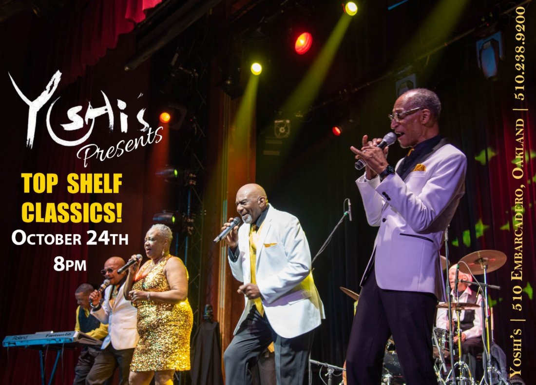 Top Shelf Classics | Yoshis Supper Club Tickets, Yoshi' Jazz and Supper ...