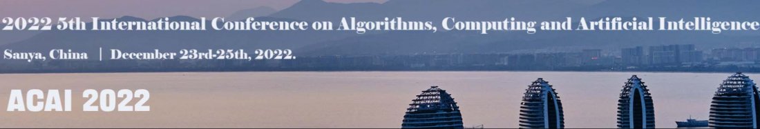2022 5th International Conference on Algorithms, Computing and ...