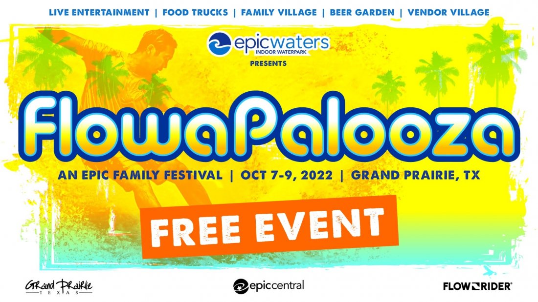 Flowa Palooza 2022 Tickets, Epic Waters Indoor Waterpark, Grand Prairie ...