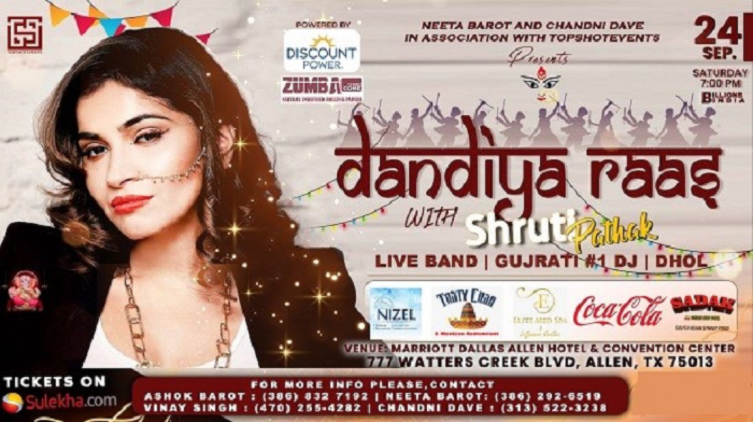 BIGGEST EVER GARBA AND DANDIYA RASS IN DALLAS, Marriott Dallas Allen ...