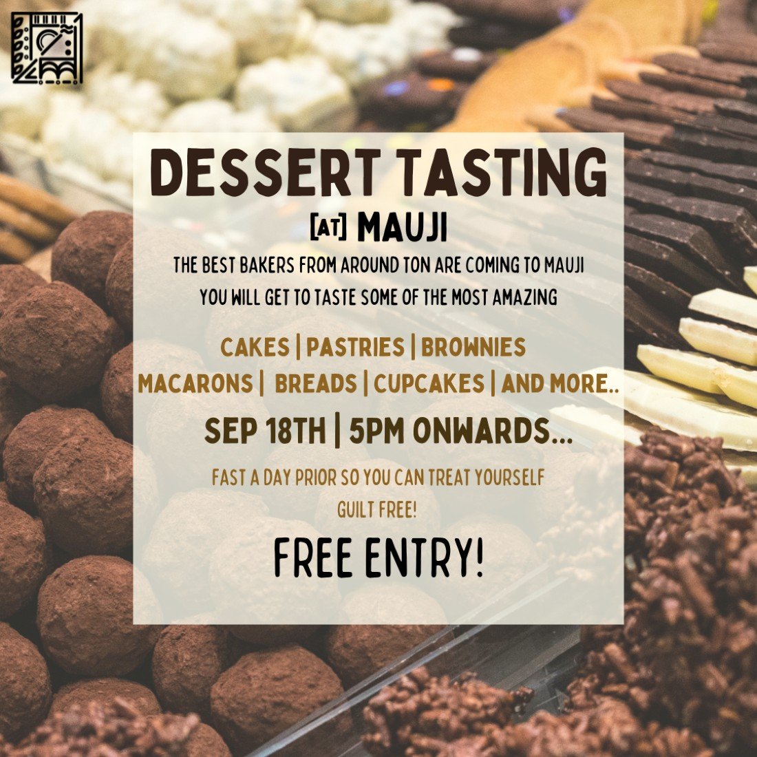 Dessert Tasting Day and Jamming Session Tickets, Mauji Cafe, Pune, 18 ...