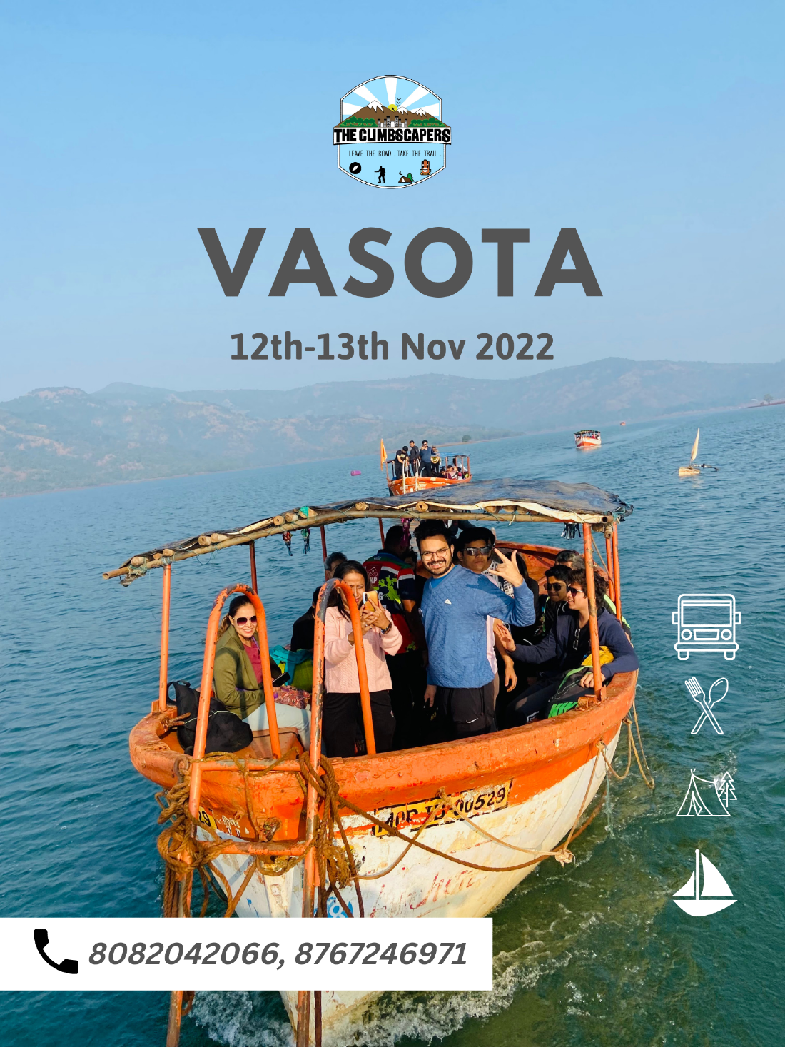TC : Jungle Trek to Vasota on 12th - 13th Nov, 2022. Tickets, Vasota ...
