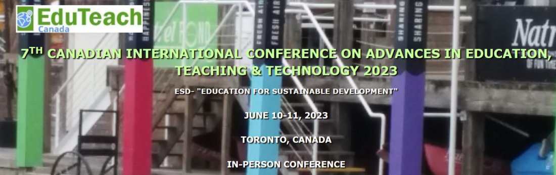7th Canadian International Conference on Advances in Education ...