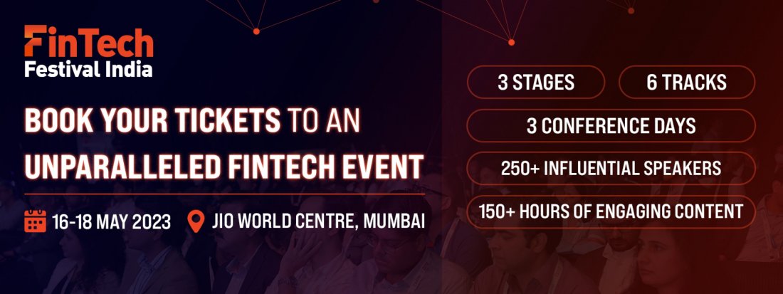 FinTech Festival India 2023 Tickets, Jio World Convention Centre, Jio World Centre, G Block ...