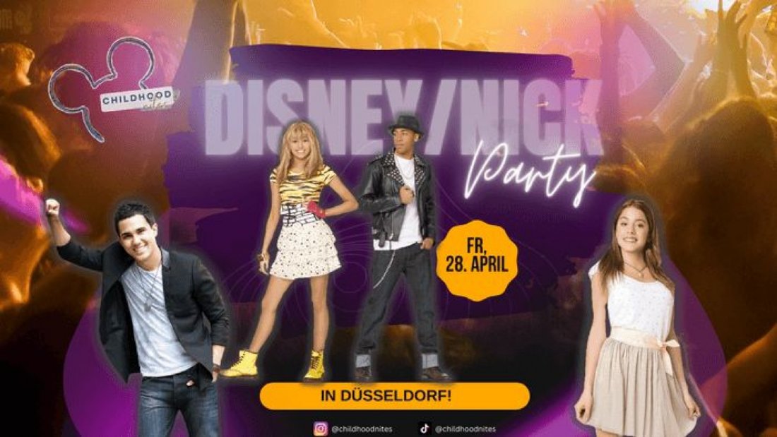 CHILDHOODNITES PARTY NIGHT - DISNEY / NICK EDITION, Tor 3, Ronsdorfer ...