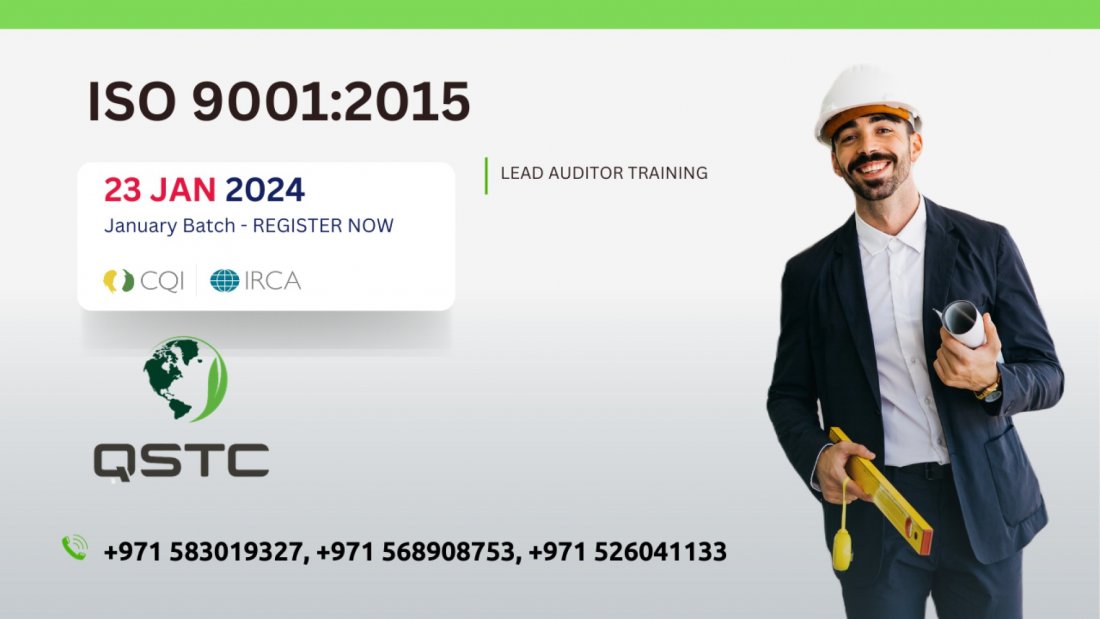 CQI-IRCA Certified QMS ISO 9001:2015 Lead Auditor , united arab ...