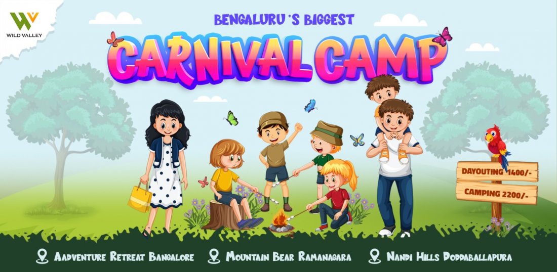 Kids Carnival Camp Day Outing 2024 Tickets, Wild Valley Adventure ...