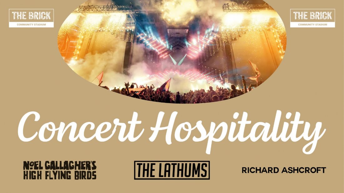 Exclusive Pre-Concert Hospitality at The Brick Community Stadium, The ...