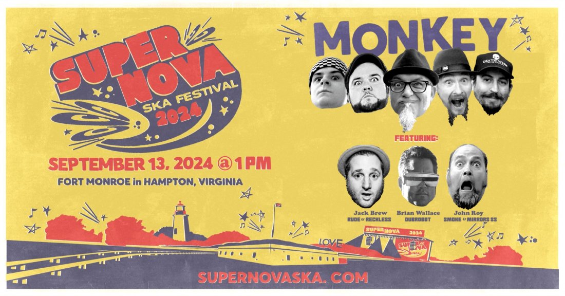 MONKEY at Supernova International Ska Fest 2024, Fort Monroe, 13 September 2024
