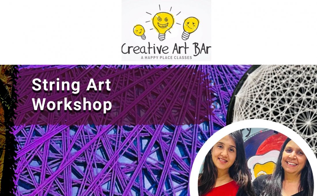 String Art workshop Tickets, Hutheesing Visual Art Centre, Ahmedabad, 5 ...
