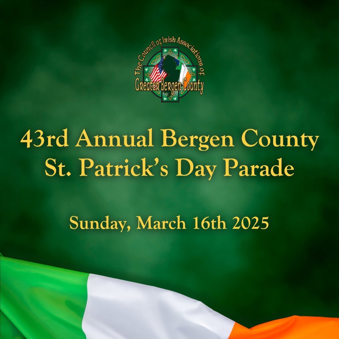 43rd Annual Bergen County Saint Patricks Day Parade, Washington Avenue Bergenfield , 16 March 2025