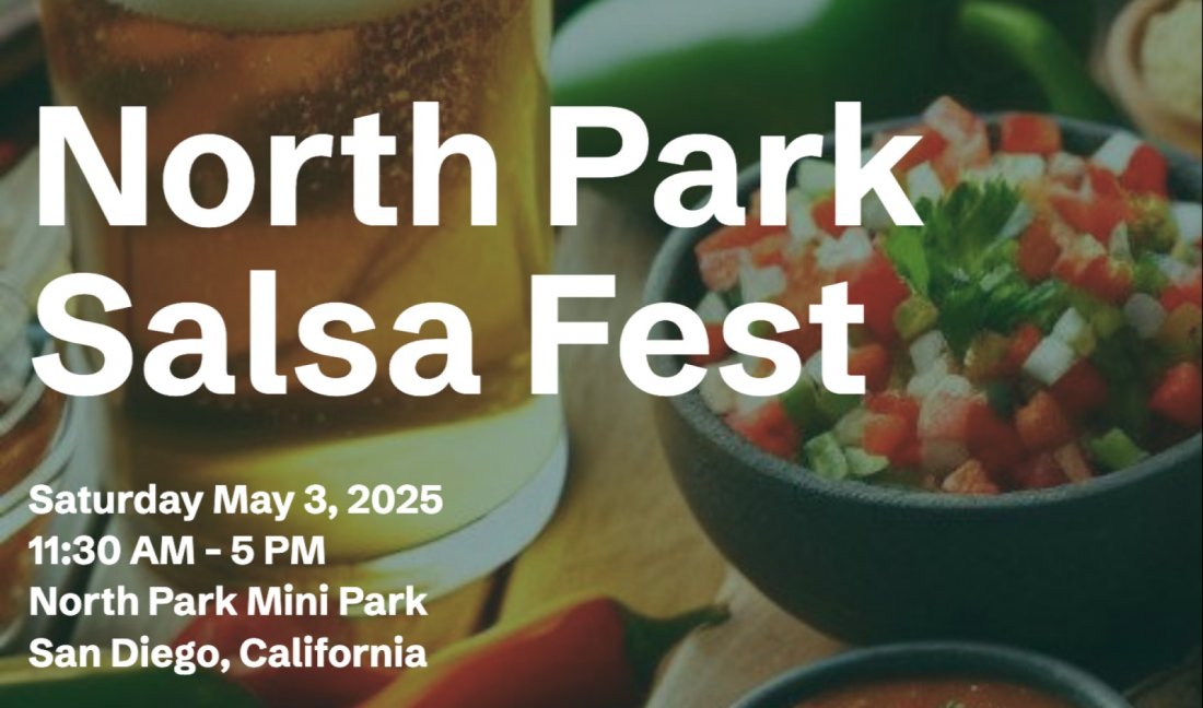 North Park Salsa Fest, North Park Mini Park, San Diego, 3 May 2025
