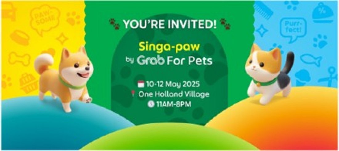 Join Grab as we celebrate you and your fur-babies at Singa-paw by Grab ...