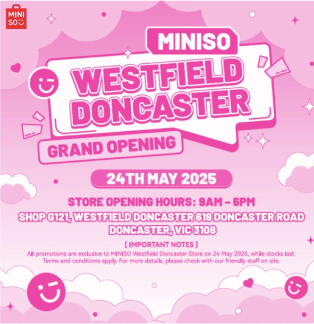 Miniso to Celebrate Grand Opening at Westfield Doncaster with Stitch ...