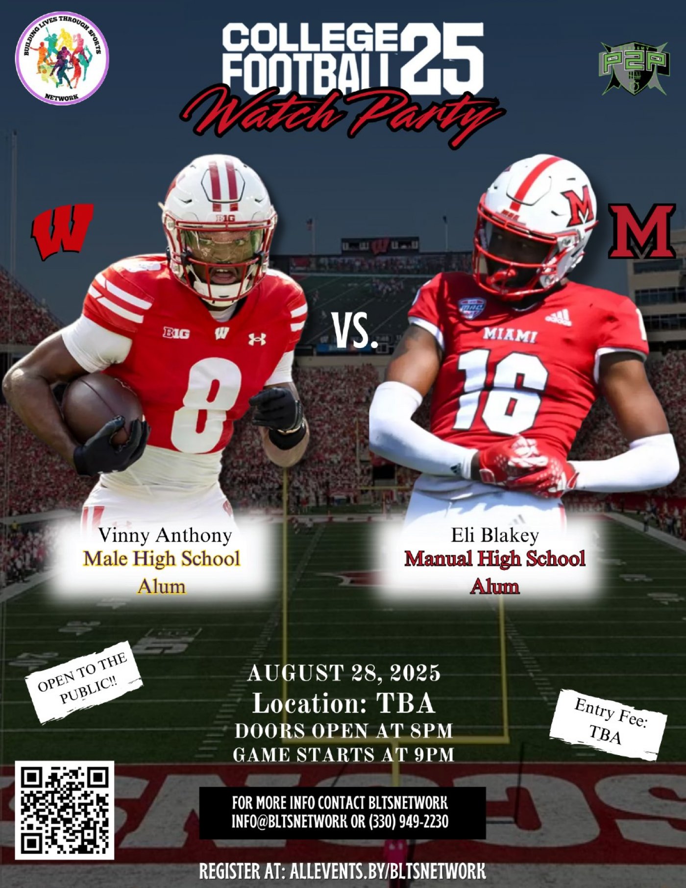 2025 College Football Game Day Watch Party Tickets, TBA, Louisville, 28 ...