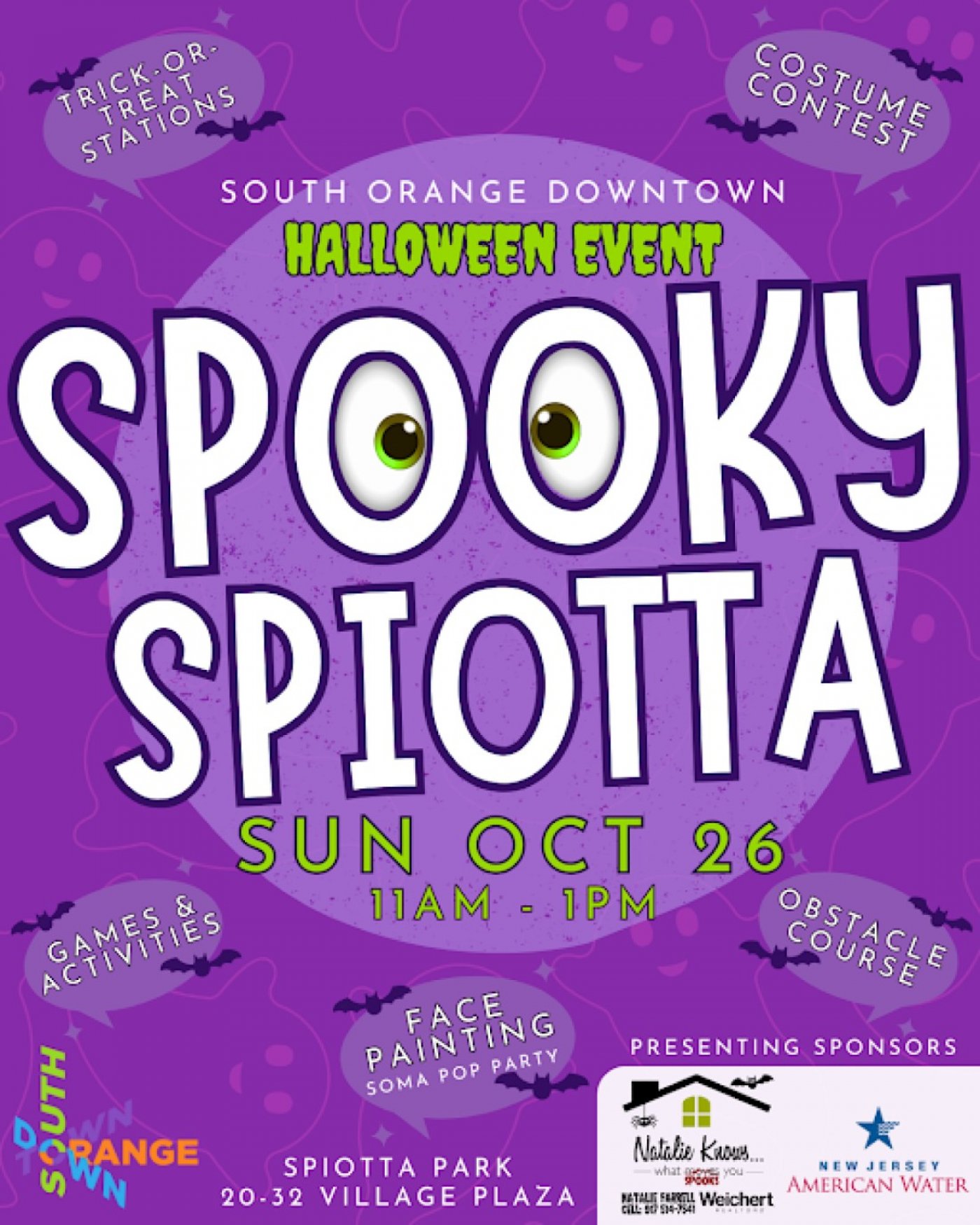 SODT Spooky Spiotta , Spiotta Park, South Orange, 26 October 2025