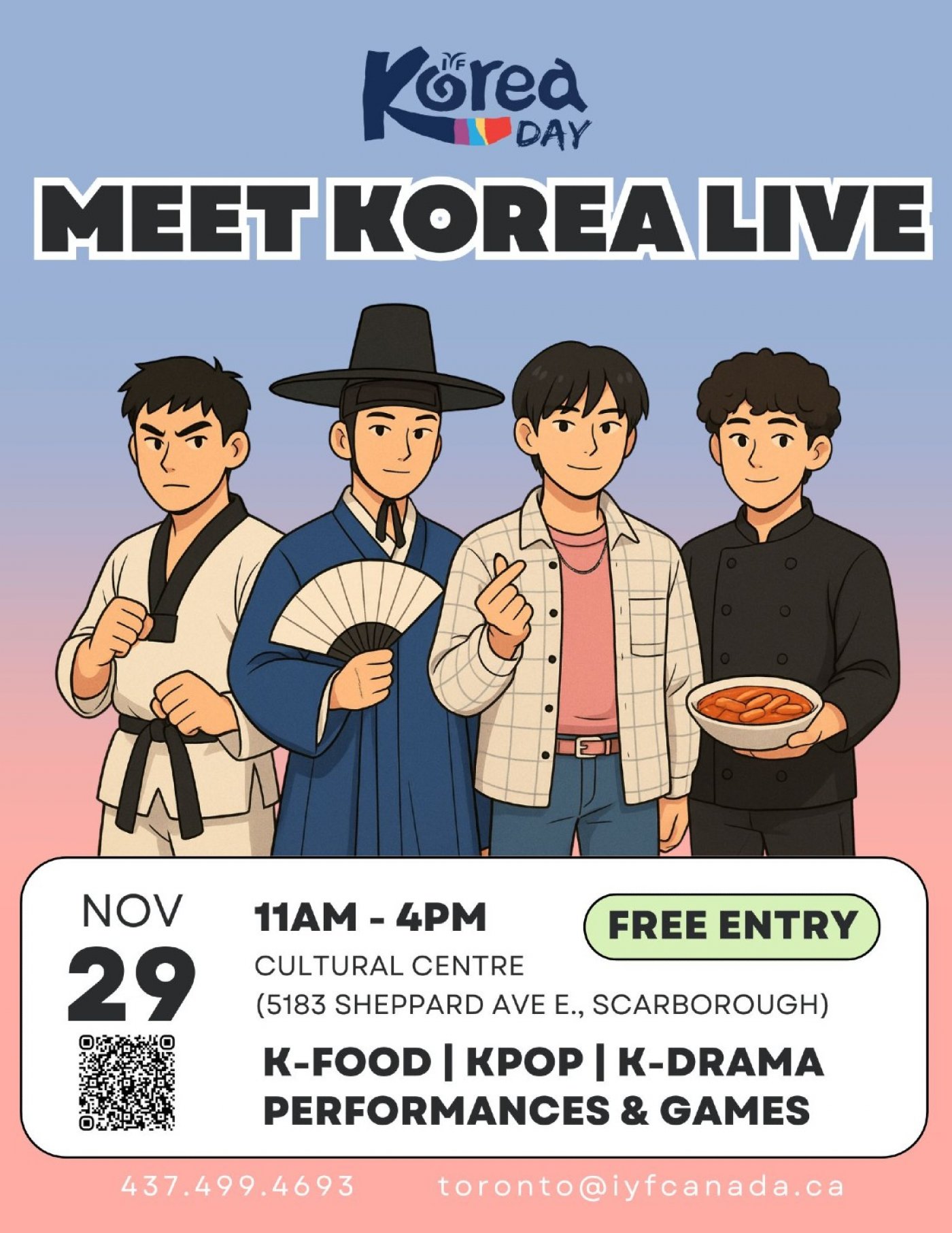Meet Korea Live, Chinese Cultural Centre of Greater Toronto ...